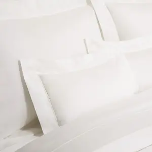 Frette Grace King Pillowcase, Pair - Milk