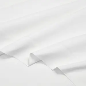 Frette Essentials Single Ajour 4 Piece Queen Sheet Set - Milk