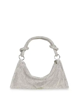 Cult Gaia Hera Nano Rhinestone Shoulder Bag - Clear