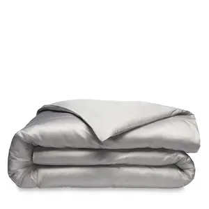 Frette Essentials Single Ajour Queen Duvet Cover Grey