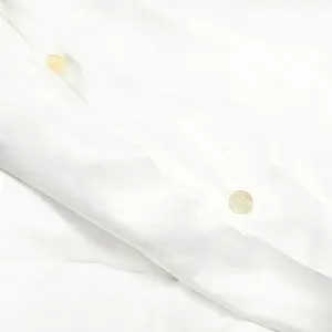 Frette Essentials Single Ajour Queen Duvet Cover - Milk
