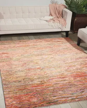 NOURISON HOME Gemstone Gem01 Area Rug, 3'9 X 5'9 - Fire Opal