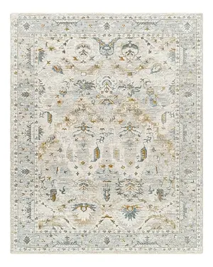 LIVABLISS Dresden Dre-2308 Area Rug, 5' X 7'5 - Ivory/blue