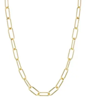 Aqua Chain Necklace, 32
