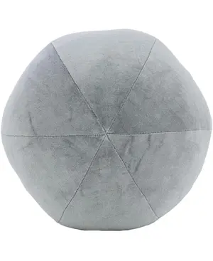 SURYA Bola Decorative Pillow, 12l X 12w - Light Gray