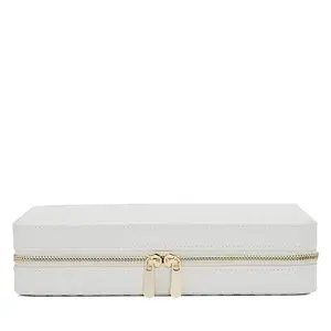 Wolf Maria Large Zip Case - White