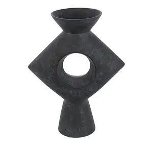 SURYA Yagya Vase - Black