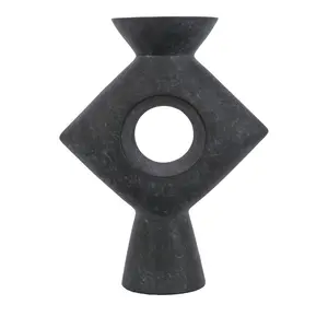 SURYA Yagya Vase - Black