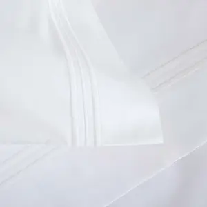 Frette Triplo Popeline Pillowcase King - White/milk