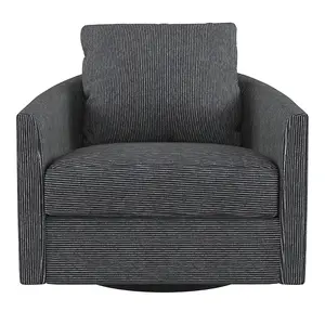 BERNHARDT Bloomingdale's Grenada Chair - - Navy Stripe