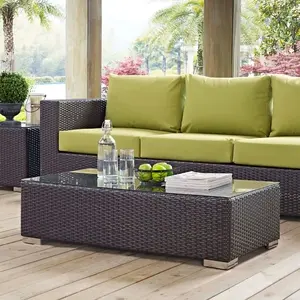 MODWAY Convene Outdoor Patio Coffee Table - Espresso