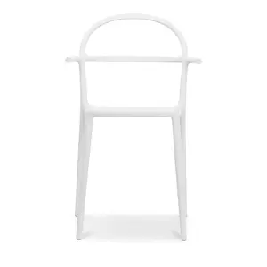 KARTELL Generic C Chair, Set Of 2 - Matte White