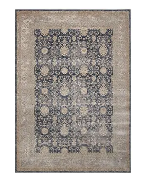 NOURISON HOME Eliana Area Rug, 3'11 X 5'7 - Navy