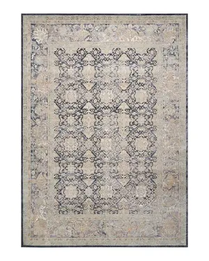 NOURISON HOME Malta Mai09 Area Rug, 5'3 X 7'7 - Navy