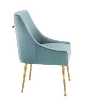 MODWAY Discern Upholstered Performance Velvet Dining Chair