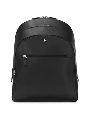 Montblanc Sartorial Medium Leather Backpack - Black