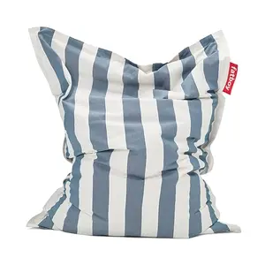FATBOY Original Outdoor Bean Bag Stripe Ocean Blue