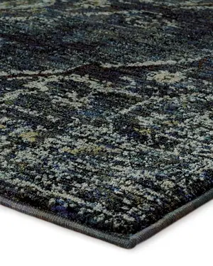 ORIENTAL WEAVERS Andorra 7135 Runner Rug, 2'6 X 12 - Blue/blue