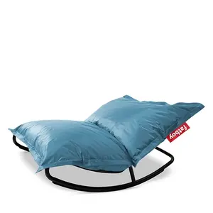 FATBOY Original Slim Bean Bag And Rock N' Roll Bundle - Ice Blue