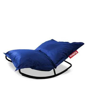 FATBOY Original Slim Bean Bag And Rock N' Roll Bundle Petrol
