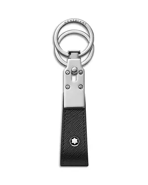 Montblanc Sartorial Leather Key Fob - Black