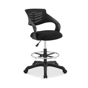 MODWAY Thrive Mesh Drafting Chair Black