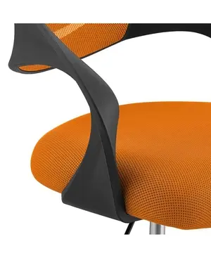 MODWAY Thrive Mesh Drafting Chair - Orange
