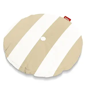 FATBOY Circle Pillow Stripe Sandy Beige