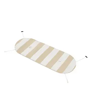 FATBOY Toni Bankski Bench Cushion Stripe Sandy Beige