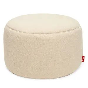 FATBOY Point Large Sherpa Pouf - Ecru