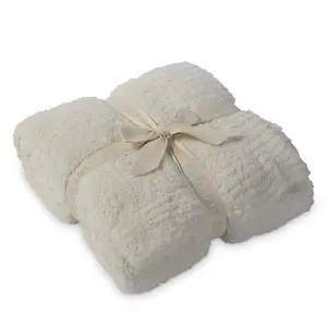 Barefoot Dreams Cozychic Throw - Cream