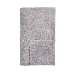 Barefoot Dreams Cozychic Throw - Dove Gray