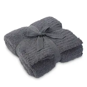 Barefoot Dreams Cozychic Throw - Graphite
