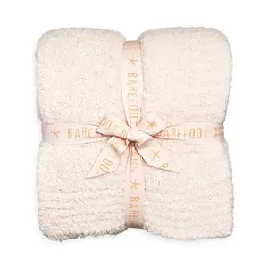 Barefoot Dreams Cozychic Throw Pink