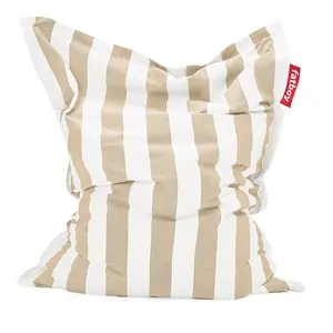 FATBOY Original Outdoor Bean Bag Chair - Stripe Sandy Beige