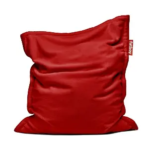 FATBOY Original Slim Teddy Bean Bag Red