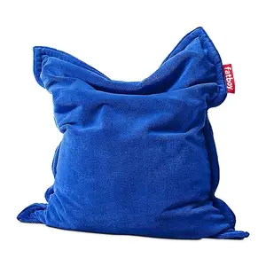 FATBOY Original Slim Teddy Bean Bag - Royal Blue
