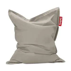 FATBOY Original Slim Outdoor Bean Bag Gray Taupe