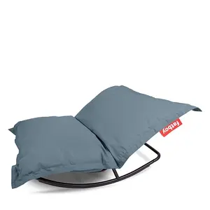 FATBOY Original Outdoor Bean Bag & Rock 'n Roll Bundle Storm Blue