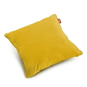 FATBOY Square Velvet Pillow Gold Honey