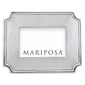 MARIPOSA Linzee 4 X 6 Frame - Silver