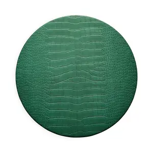 KIM SEYBERT Croco Placemat Emerald