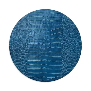 KIM SEYBERT Croco Placemat Sapphire