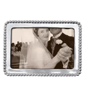 MARIPOSA Beaded Picture Frame, 4 X 6 - Metal
