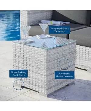 MODWAY Convene Outdoor Patio Side Table