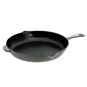 STAUB 12 Fry Pan - Graphite Gray