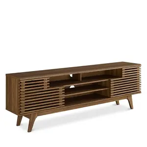MODWAY Render 71 Media Console Tv Stand - Walnut