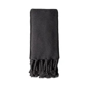 POM POM AT HOME Trestles Oversized Throw - Midnight