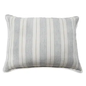 POM POM AT HOME Laguna Big Striped Decorative Pillow, 28 X 36 Ocean/natural