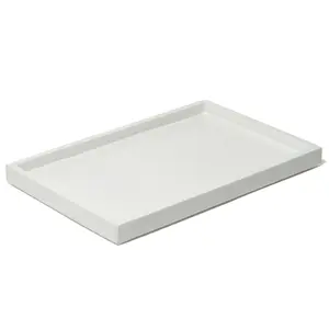 Jonathan Adler Lacquer Bath Tray - White